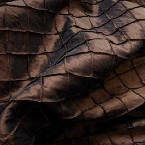 Pintuck Chocolate Premium Table Linen